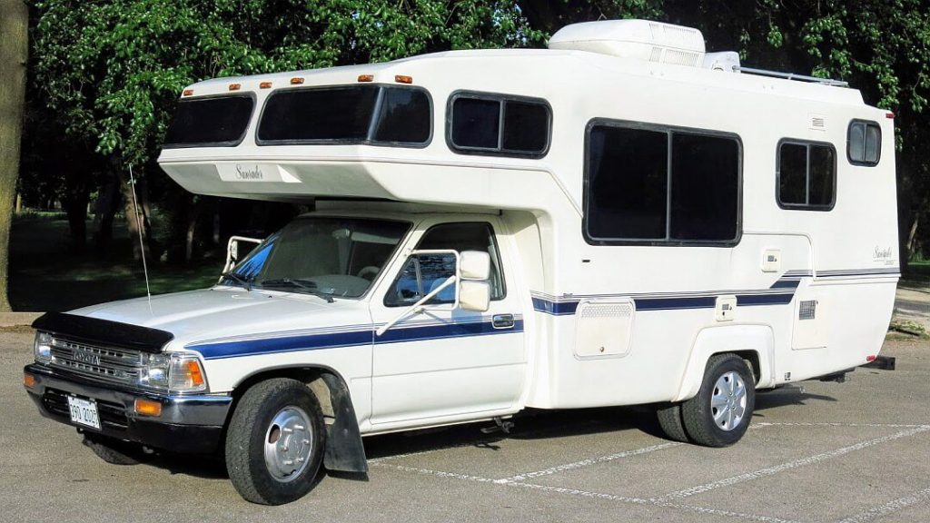 1981 Toyota Mirage Mini Motorhome / Wohnmobil Kult