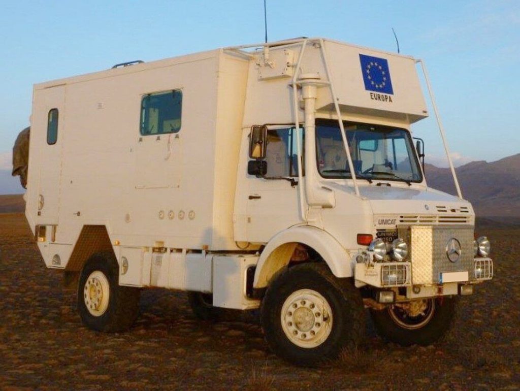 1992 Unicat UM 12-FH-AS Mercedes Benz Unimog / Wohnmobil Kult